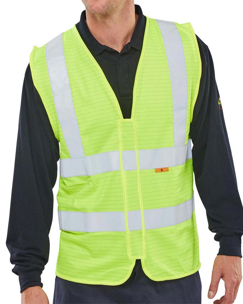 Flame Retardant Hi Vis Vest | Hi Vis Vests | Harveys Workwear