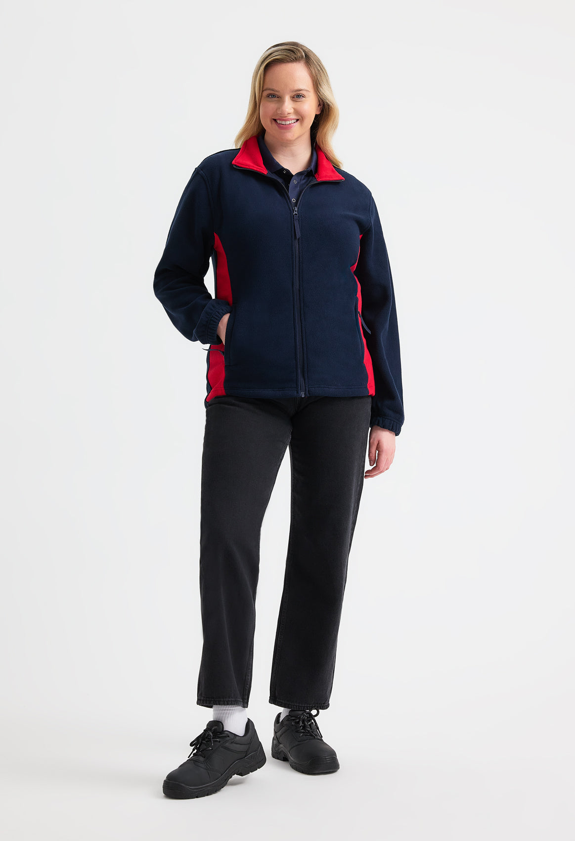 Two Tone Full Zip Fleece Jacket | Stylish & Durable | Harveys – Harveys ...